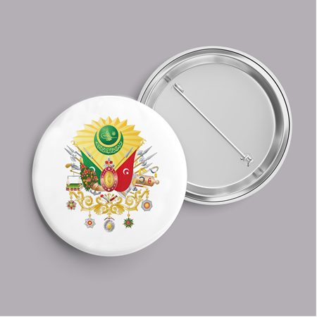 İğneli Rozet, Osmanlı Devleti Arma - Riyâz Dükkân